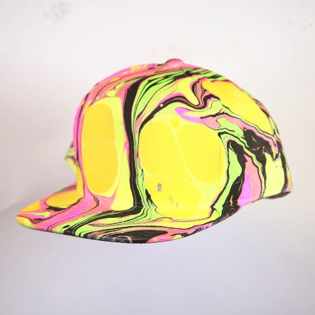Painted Neon Snap Backs - BLVisuals